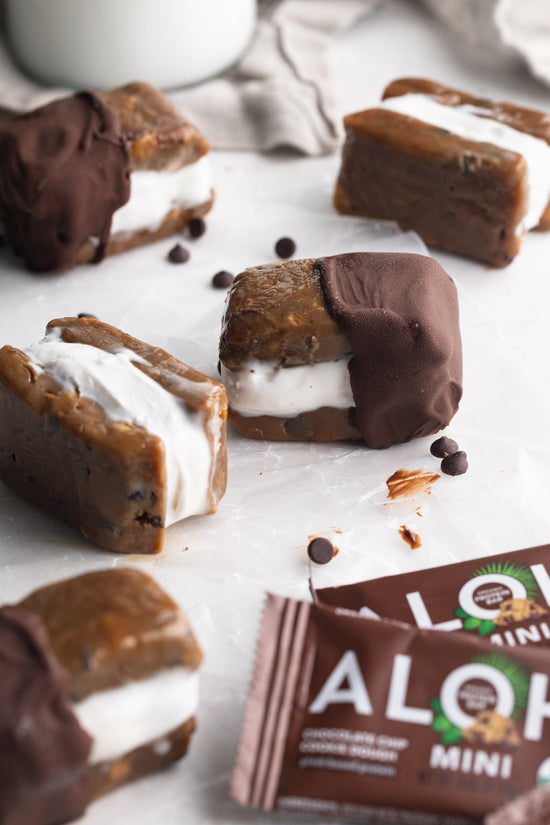 ALOHA Mini Cookie Dough Ice Cream Sandwiches
