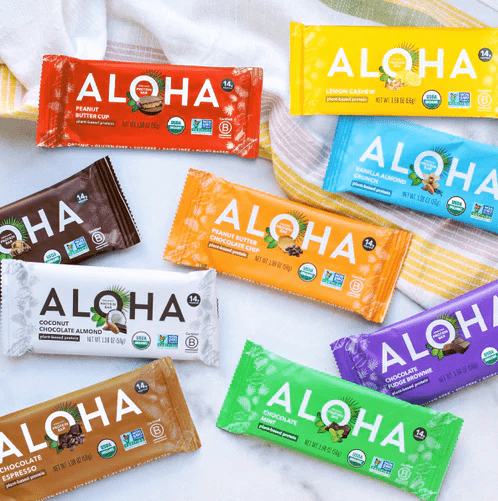 Plant-Based Protein Bars - ALOHA Best Sellers