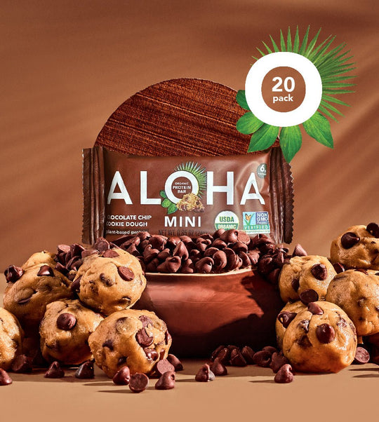 Mini Bars - Chocolate Chip Cookie Dough – ALOHA