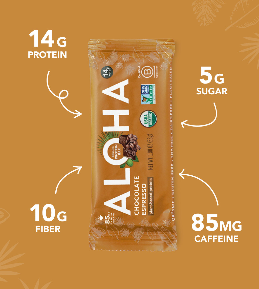 Chocolate Espresso - Protein Bars – ALOHA