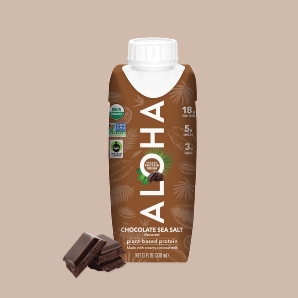 Chocolate Sea Salt Protein Shake | Aloha – ALOHA