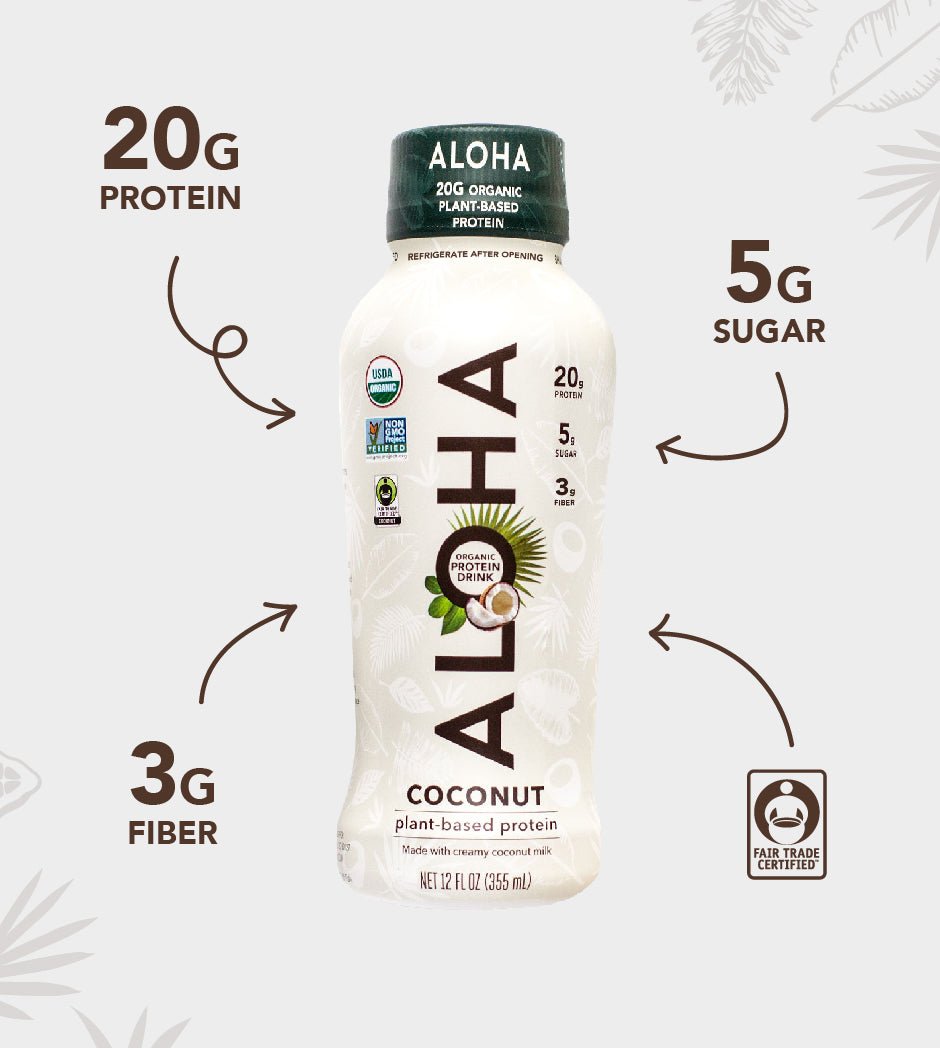 Coconut Protein Shake | Aloha – ALOHA