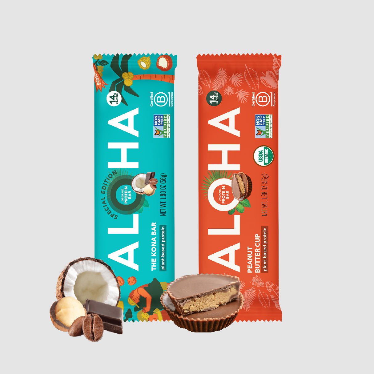 Peanut Butter Cup + The Kona Bar Bundle – ALOHA