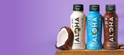 Plant Based Protein Drinks - ALOHA