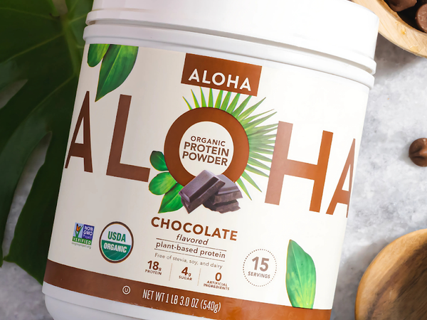 Organic Chocolate Protein Powder – ALOHA