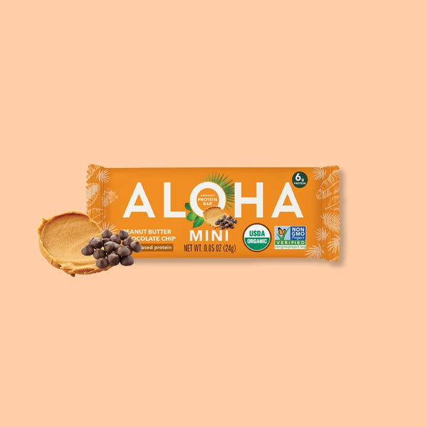 Peanut Butter Chocolate Chip - Mini Bars – ALOHA