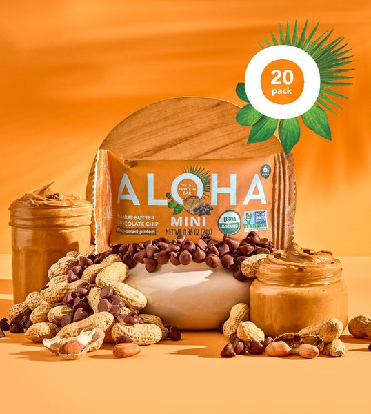Peanut Butter Chocolate Chip - Mini Bars – ALOHA