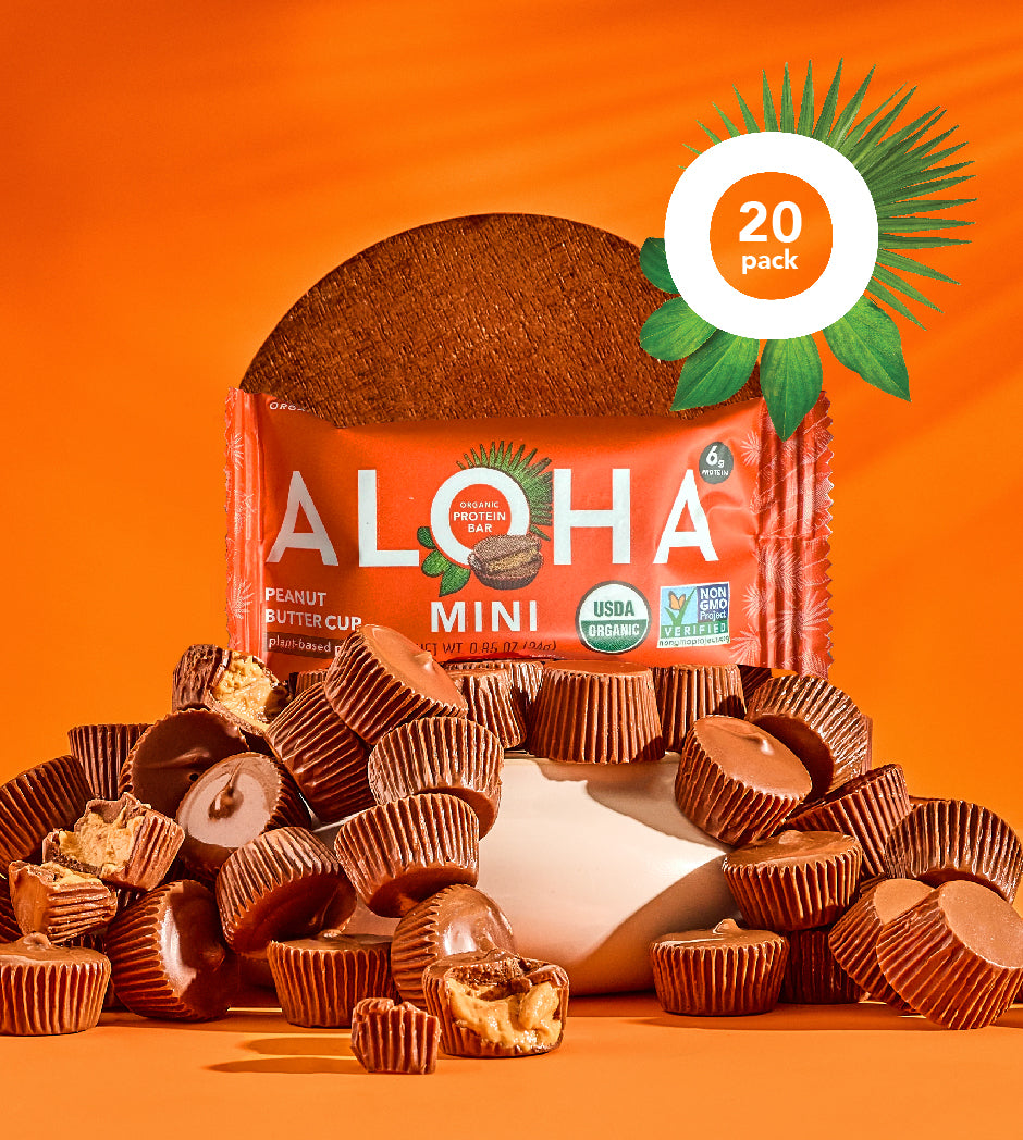 Peanut Butter Cup - Mini Bars – ALOHA