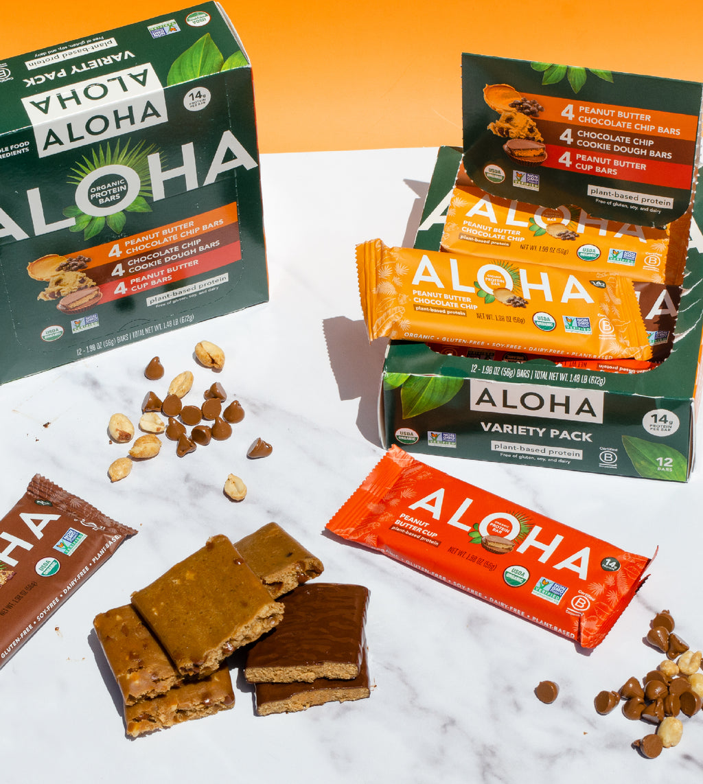 Peanut Butter & Cookie Dough Variety Pack | Aloha – ALOHA