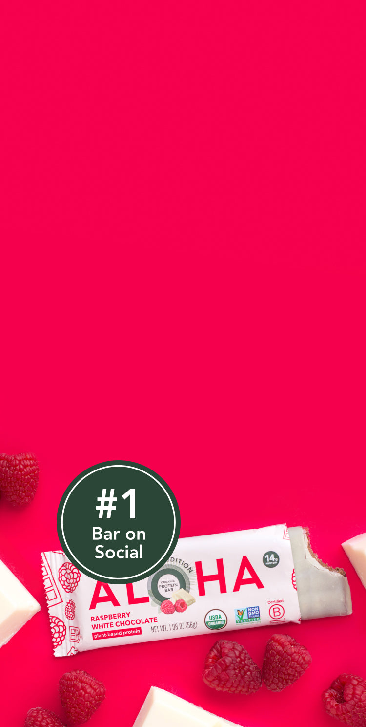 Welcome to ALOHA. The Better Plant-Based Protein Brand.