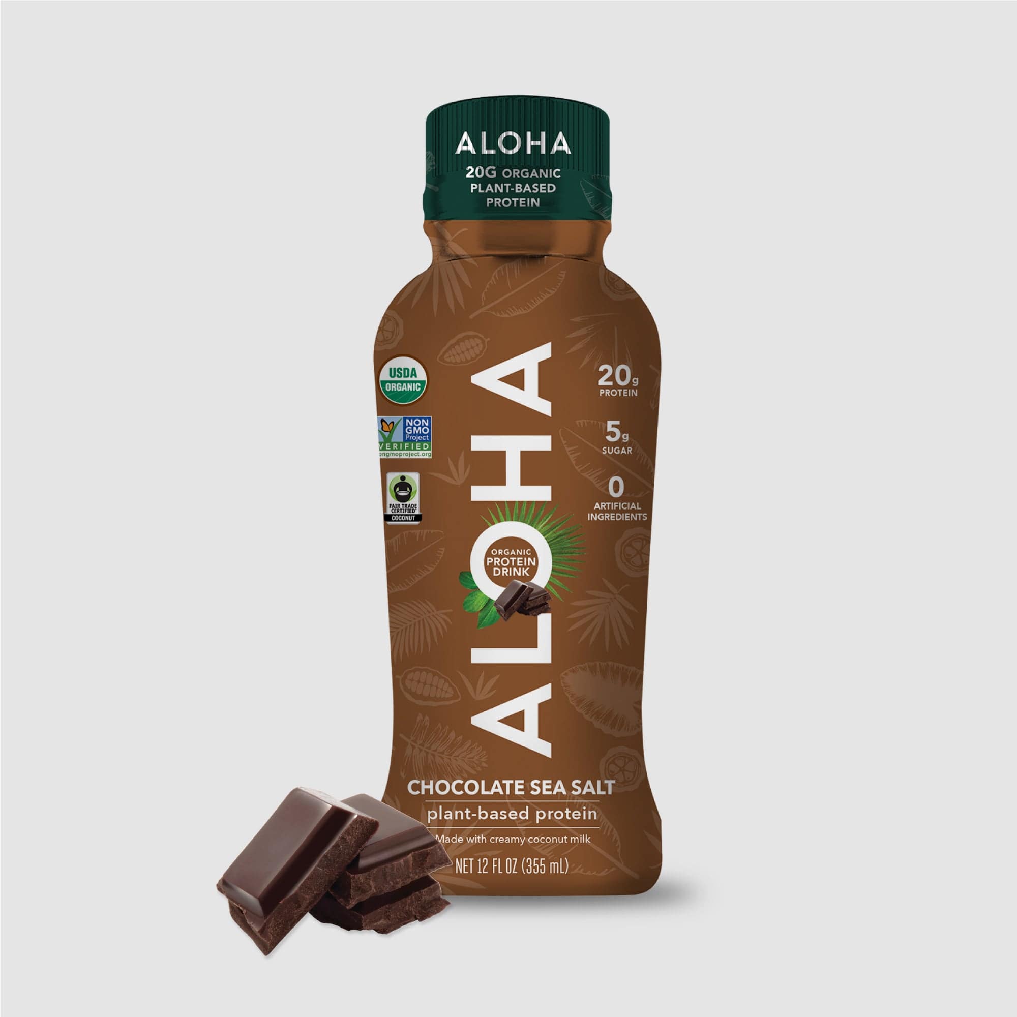 Chocolate Sea Salt Protein Shake | Aloha – ALOHA
