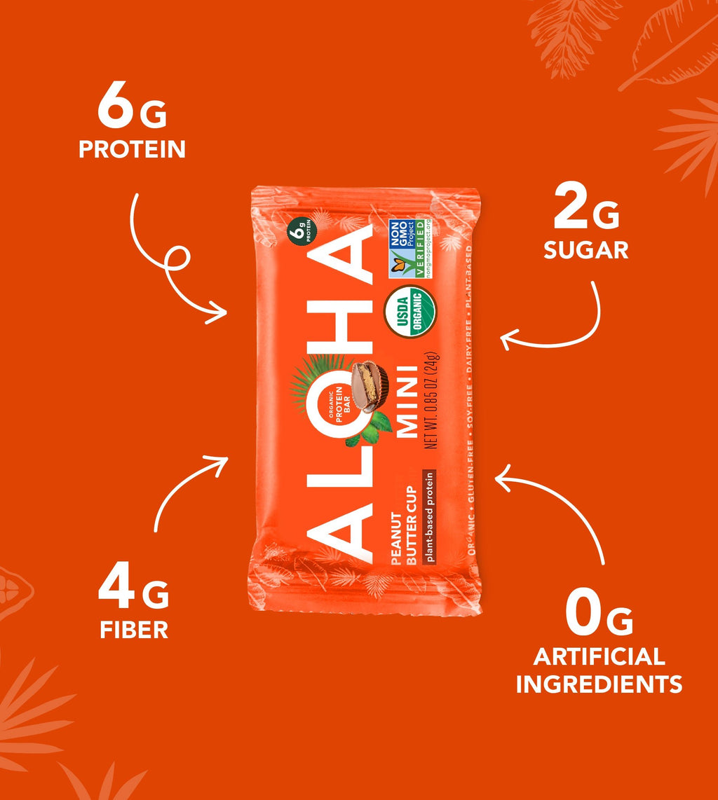 Peanut Butter Cup - Mini Bars – ALOHA